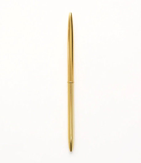 5 Skinny Gold Metal Pen Gold Pen Gold Metal Pen Wedding | Etsy