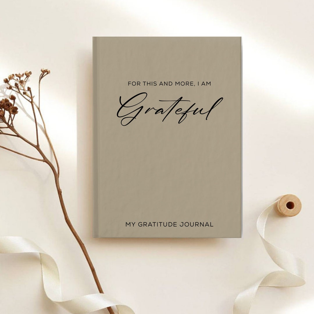 Gratitude Journal Notebook Grateful Journal Daily Journal Book ...