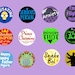 Sanders Sides Pin Badges 25mm, Logan Patton Roman Virgil Janus and ...
