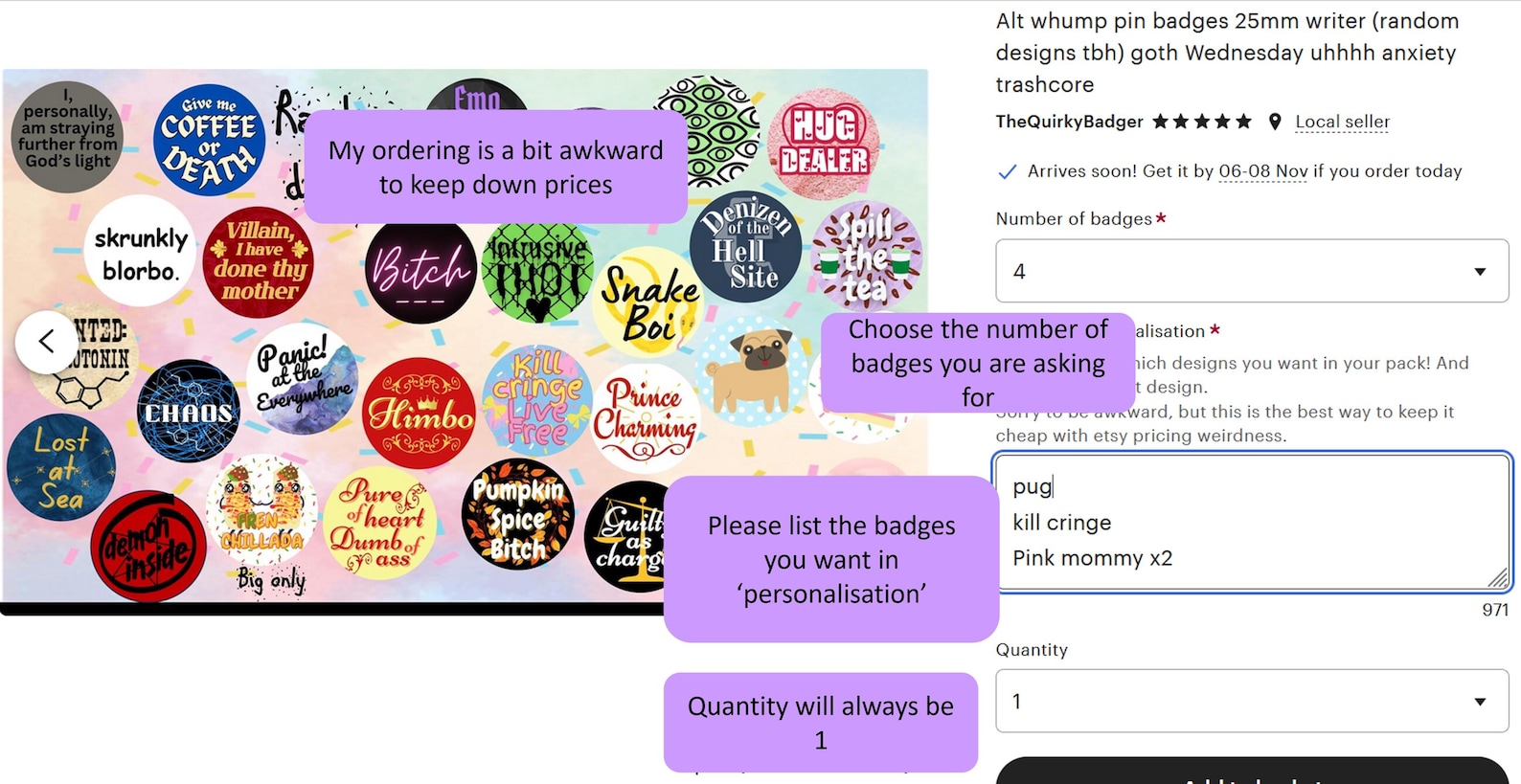 Sanders Sides Pin Badges 38mm, Logan Patton Roman Virgil Janus and ...