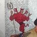 Kronk With Shoulder Angel & Devil (original Drawing) - Etsy