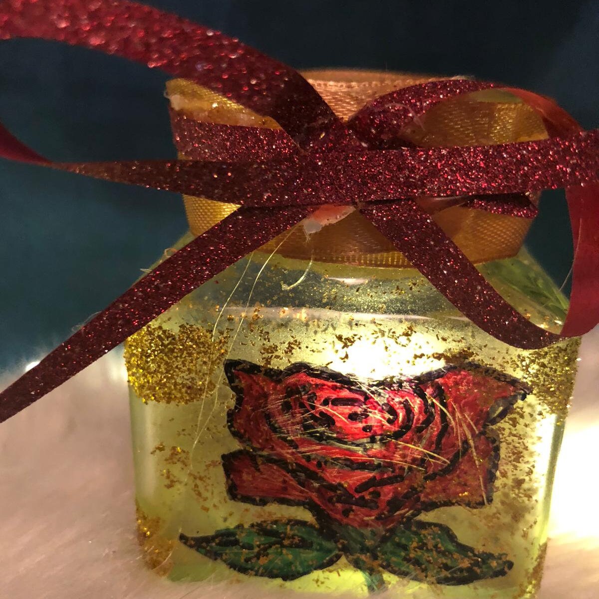 Set of three Christmas tea lights | Etsy