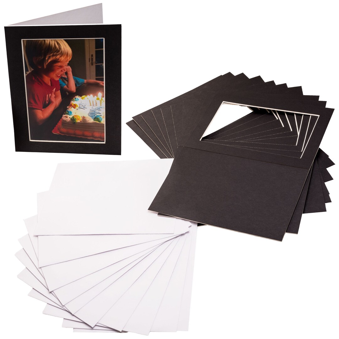 Iframe Self-standing Greeting Cards W/ Photo Insert, Blank Picture ...