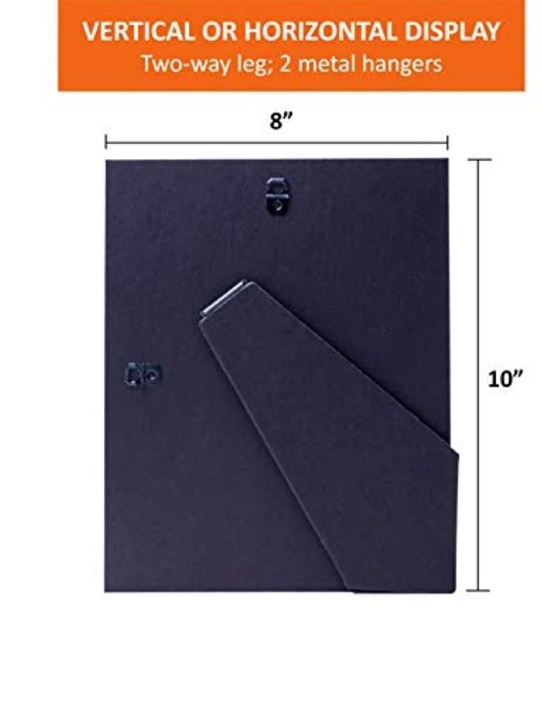 Adjustable DIY Easel Backs 5 X 7 Solid Black Cardboard Back Fits Most ...