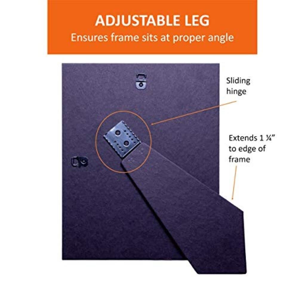 Adjustable DIY Easel Backs 5 X 7 Solid Black Cardboard Back Fits Most ...