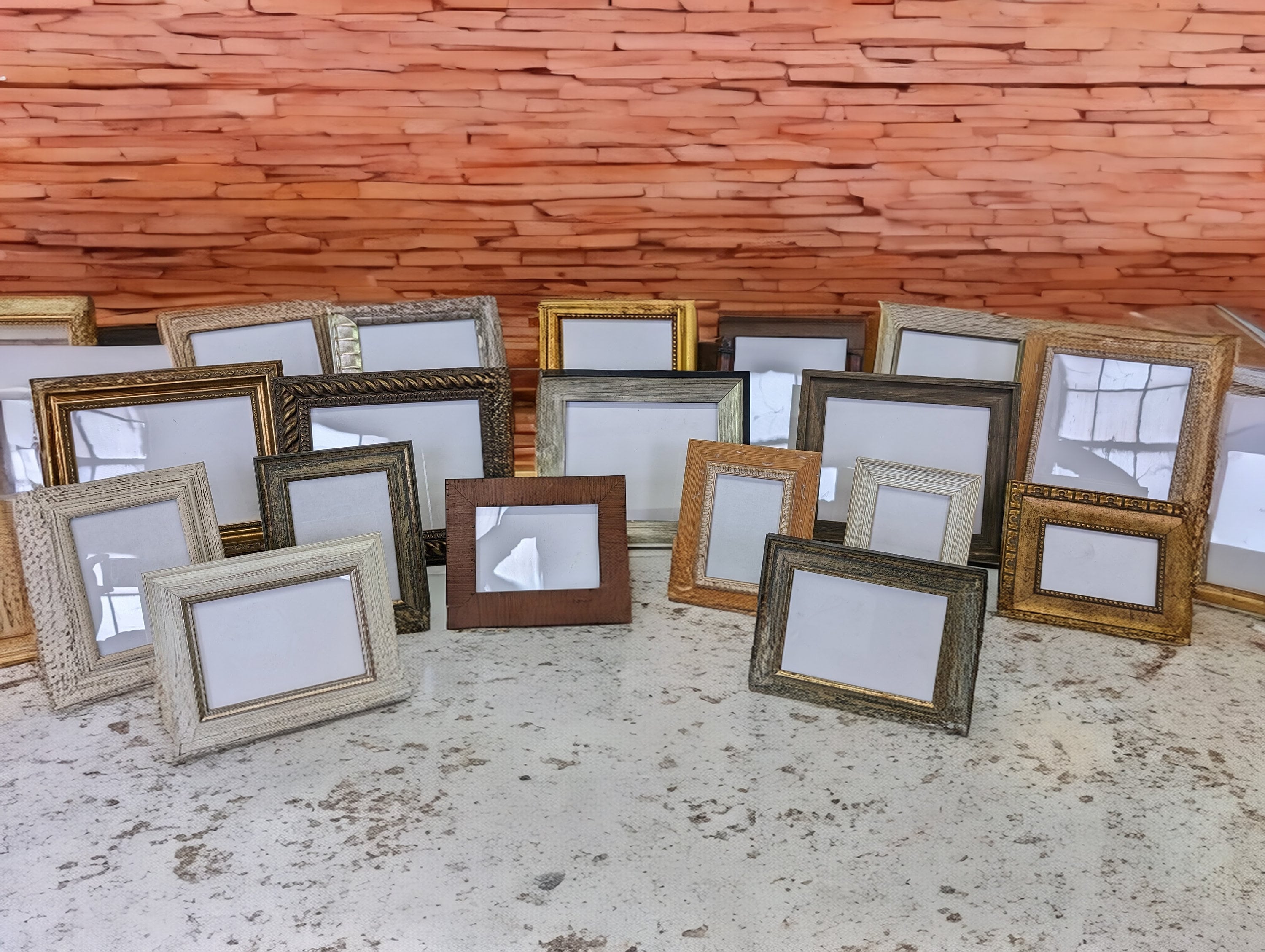 Assorted Frame Bundle Picture Photo Frames I Desktop & Wall Frames 4x6 ...