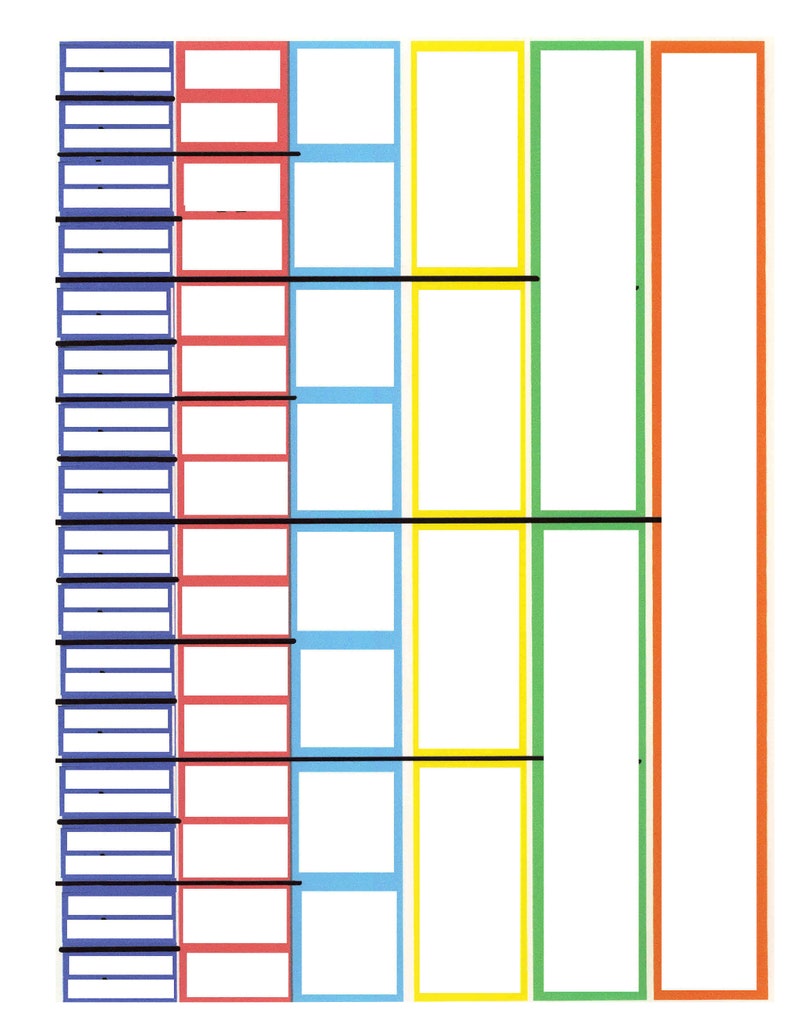 Hierarchy of Musical Notes and Rests - Symbols Series - Etsy UK