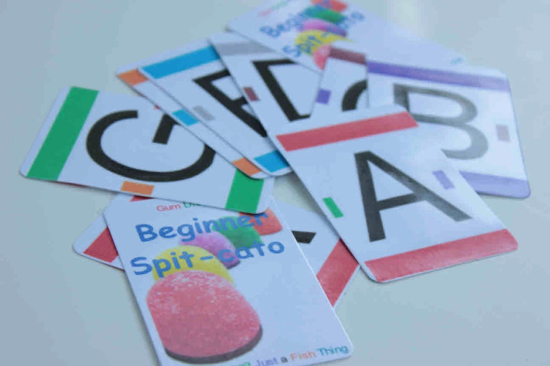 Music Theory Card Games - Beginner Spit-cato - Etsy