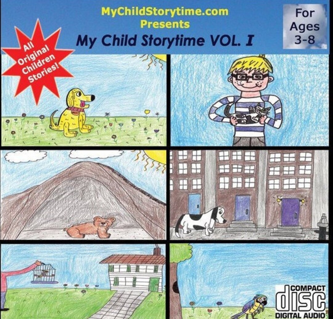 Children's My Child Storytime VOL. 1 Stories & Songs for Children on CD ...