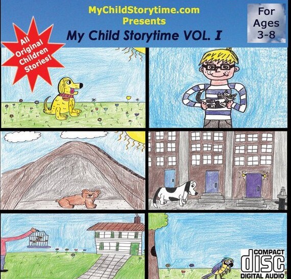 Children's My Child Storytime VOL. 1 Stories & Songs for | Etsy