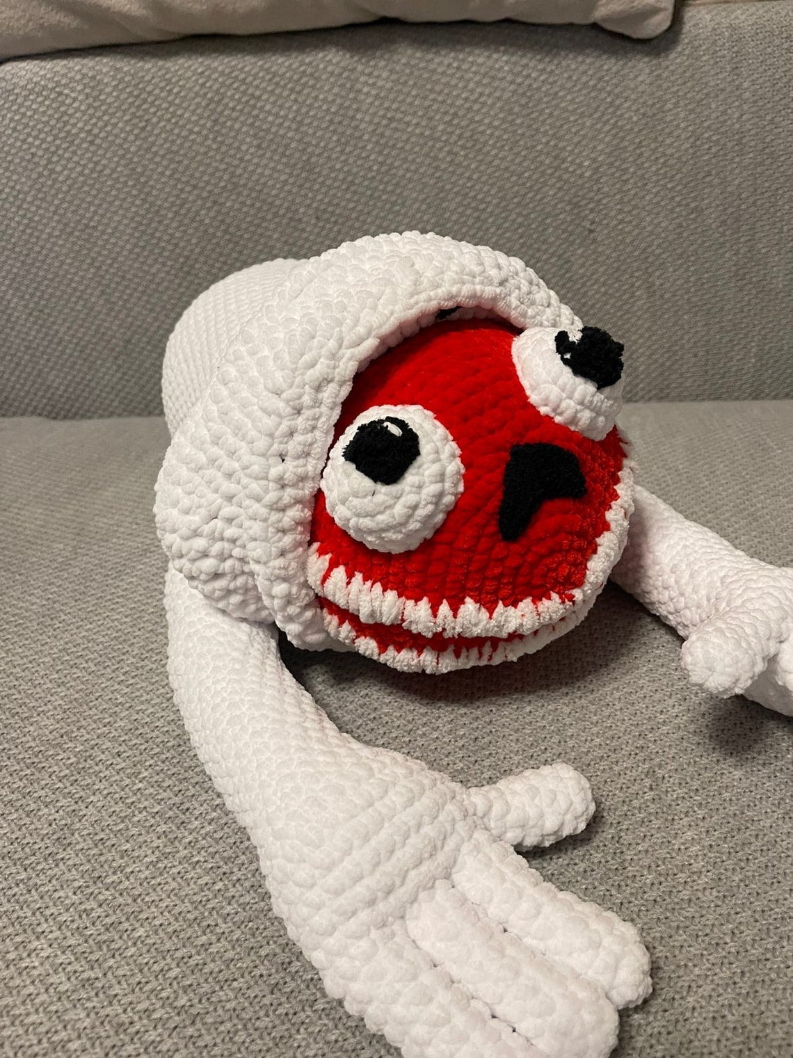 Bridge Worm Plush Toy Trevor Henderson SCP | Etsy
