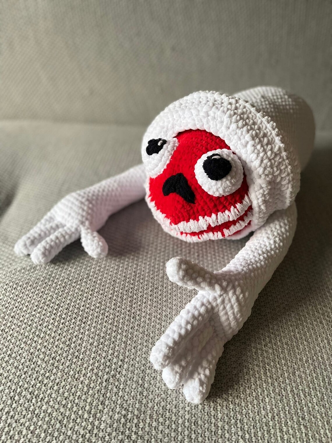 Bridge Worm Plush Toy Trevor Henderson SCP | Etsy