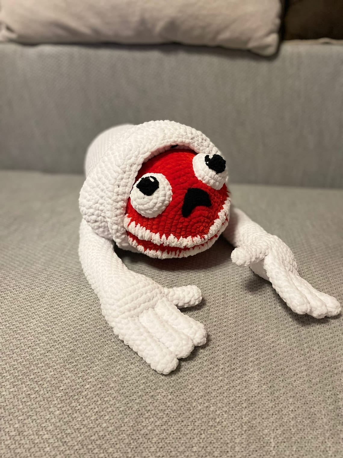 Bridge Worm Plush Toy Trevor Henderson SCP | Etsy