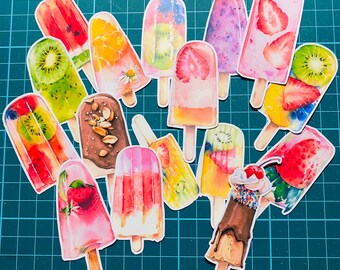 Popsicle Stick Stickers - Etsy