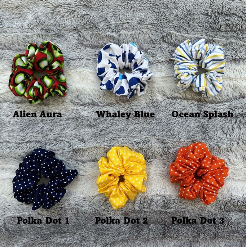 Create Your Personalized Scrunchie Set! Great for Gifts, Handcrafted ...