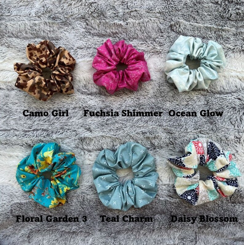 Create Your Personalized Scrunchie Set! Great for Gifts, Handcrafted ...