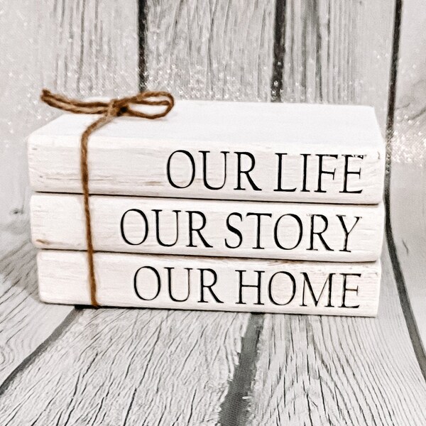 Wood Mini Books - Etsy