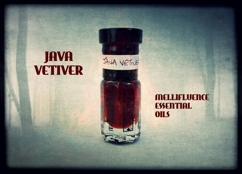 Java Vetiver Essential Oil Earthy Dark Smoky Scent - Etsy