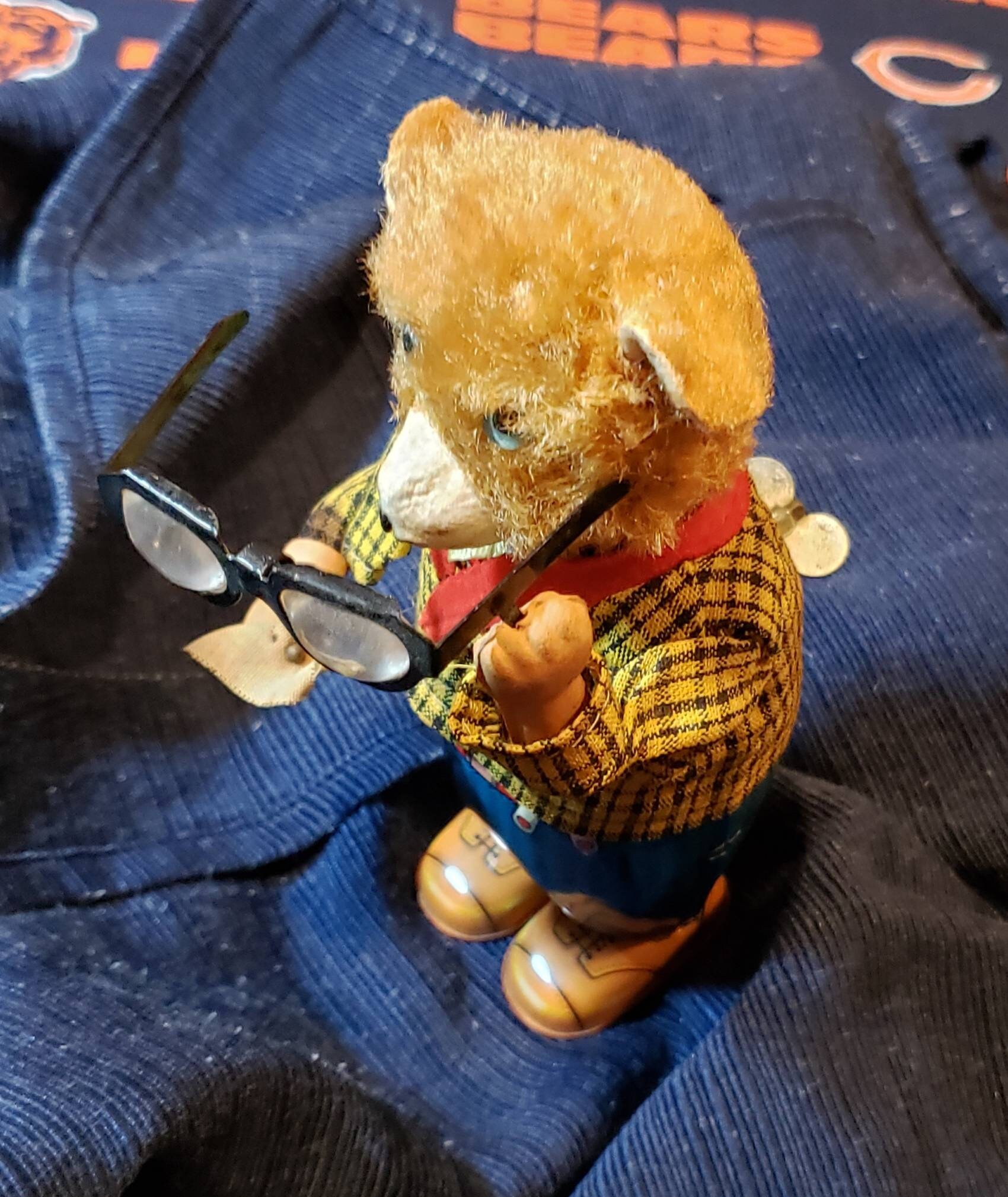 Vintage 1950 Bruno El Oso Bailarín Windup Juguete - Etsy México