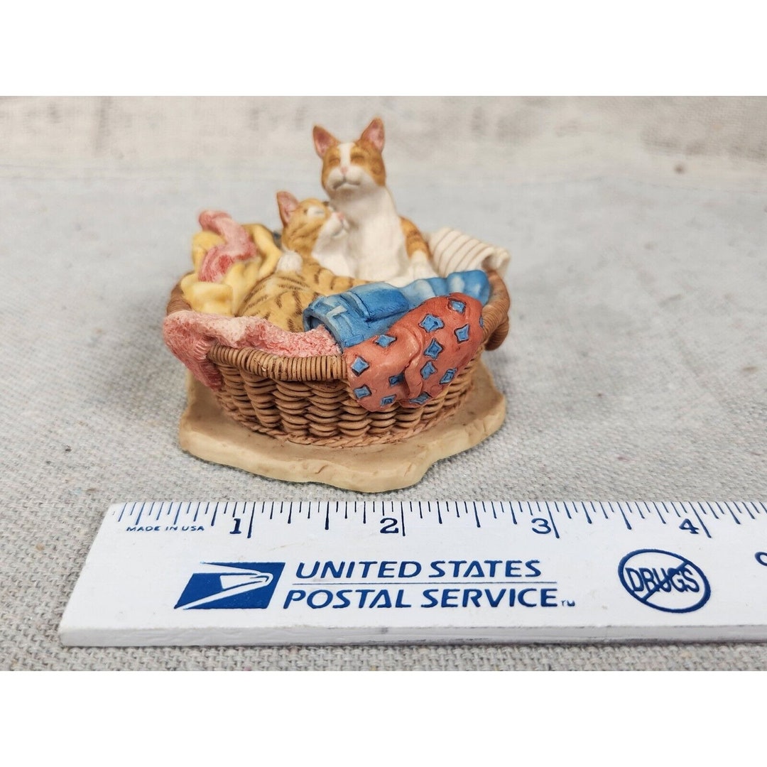 1988 Lowelll Davis Hanky Panky Cat Foxfire Schmid Figurine Border Art ...