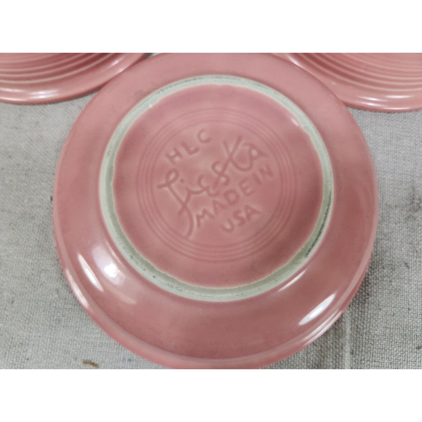 3 Vintage Fiesta Fiestaware Pink Rose Cereal Bowl 6 7/8 - Etsy