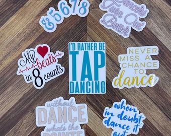 Dance Stickers | Etsy