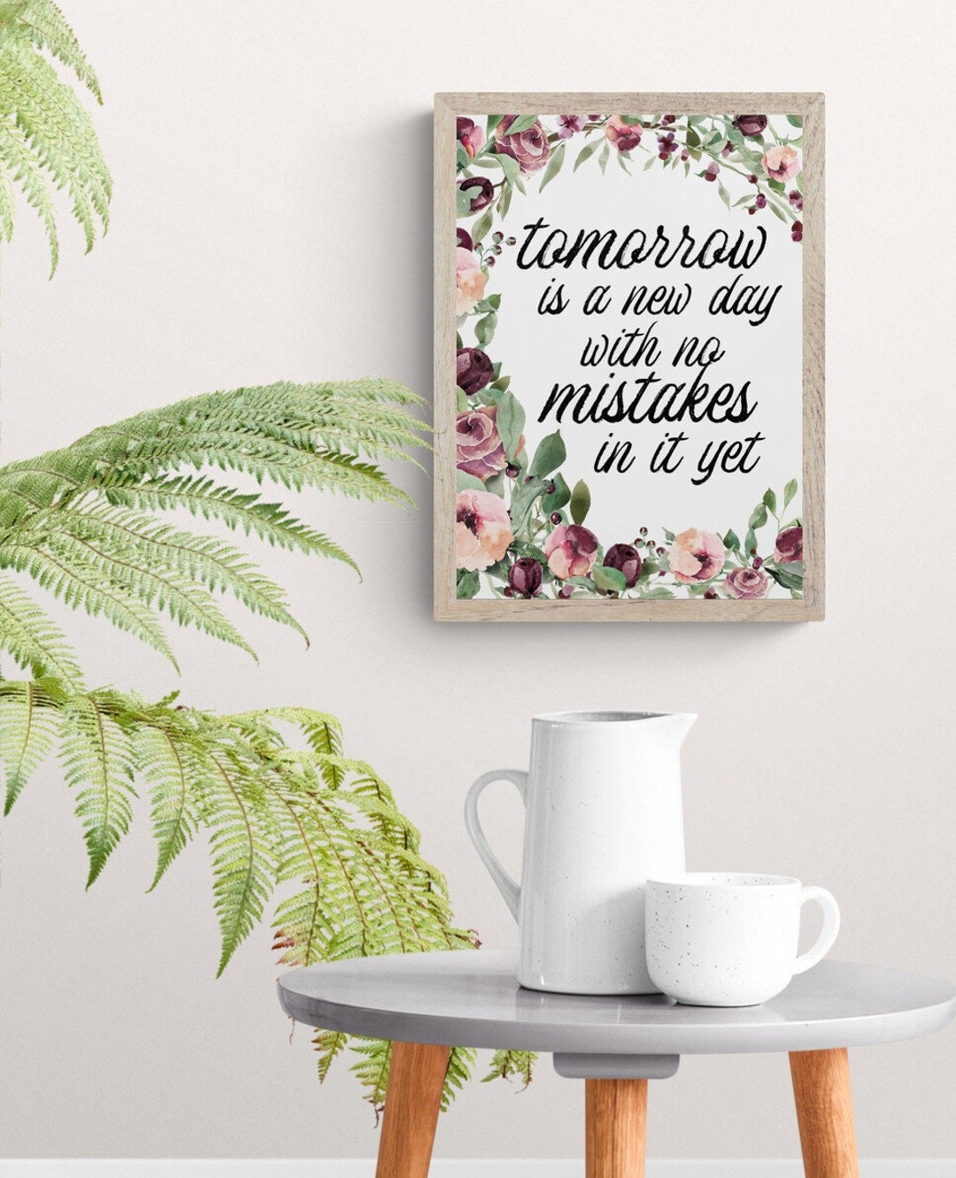 Anne of Green Gables Art Print L M Montgomery Quote No Mistakes Poster ...