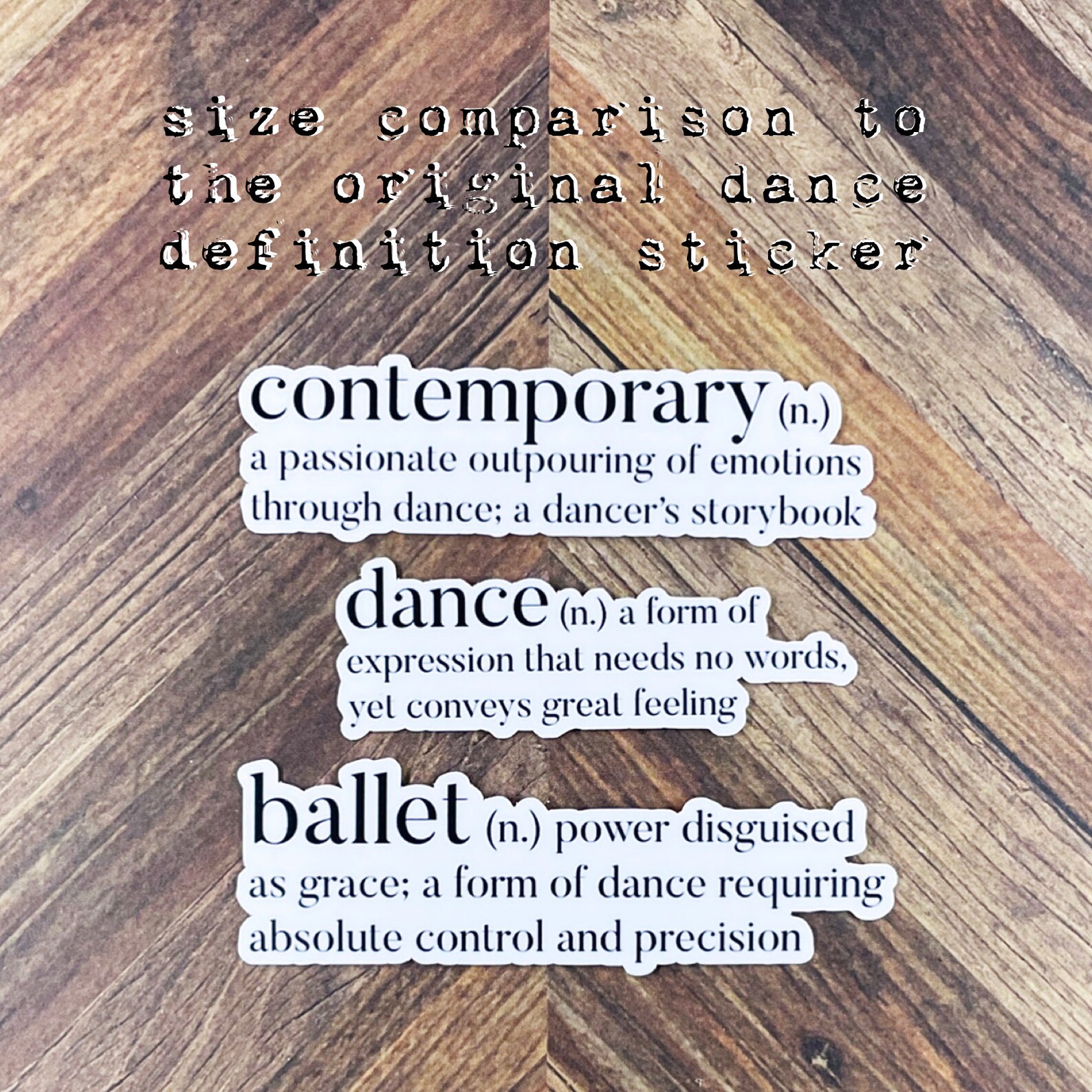 Dance Stickers Dance Definition Stickers Dancer Gift for Dance Teacher ...