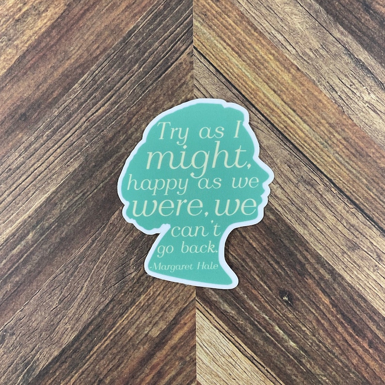 North and South Stickers - Elizabeth Gaskell - Waterproof Stickers or ...