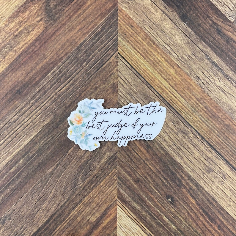 Emma Waterproof Stickers Jane Austen Gifts Jane Austen - Etsy