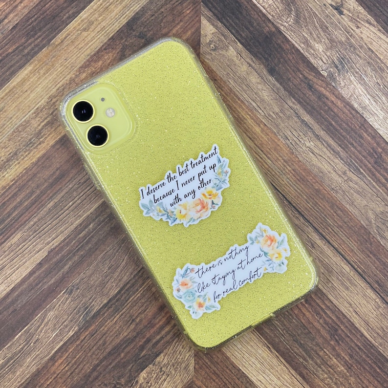 Emma Waterproof Stickers - Jane Austen Gifts - Jane Austen Stickers ...