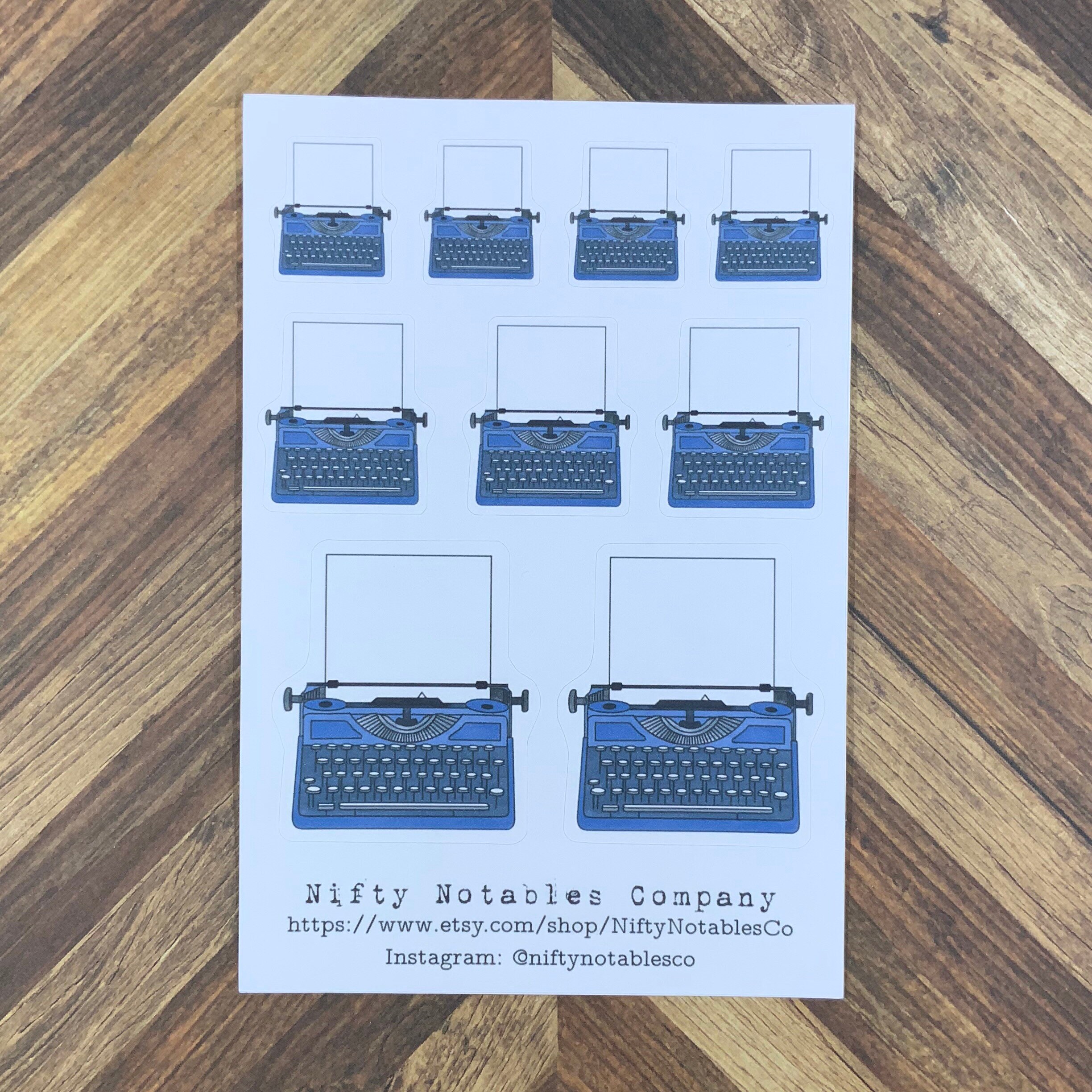 Typewriter Stickers Write on Stickers Vintage Stickers - Etsy UK