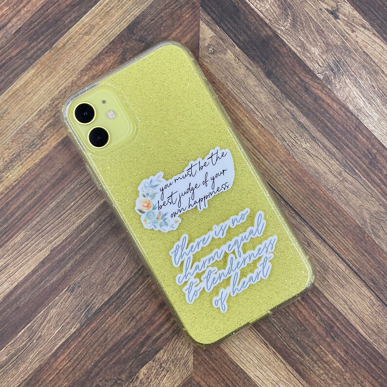 Emma Waterproof Stickers Jane Austen Gifts Jane Austen - Etsy