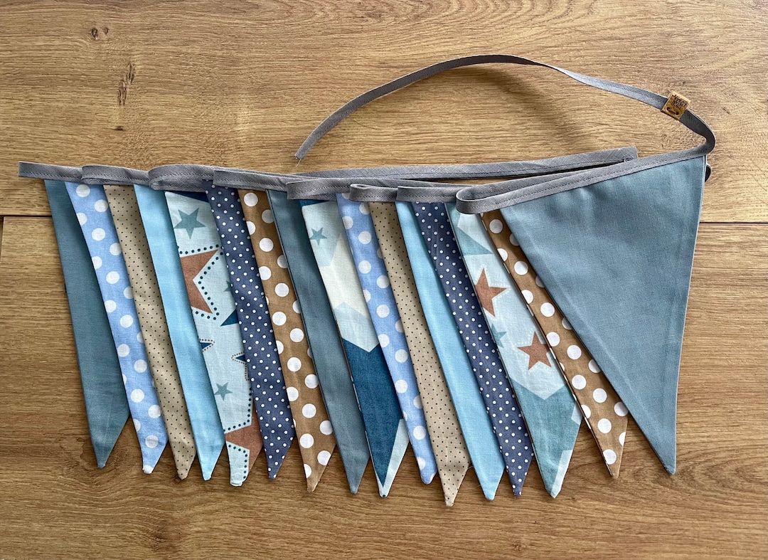 Garland Children's Room Decoration Pennant Chain • 16 Large Pennants ...