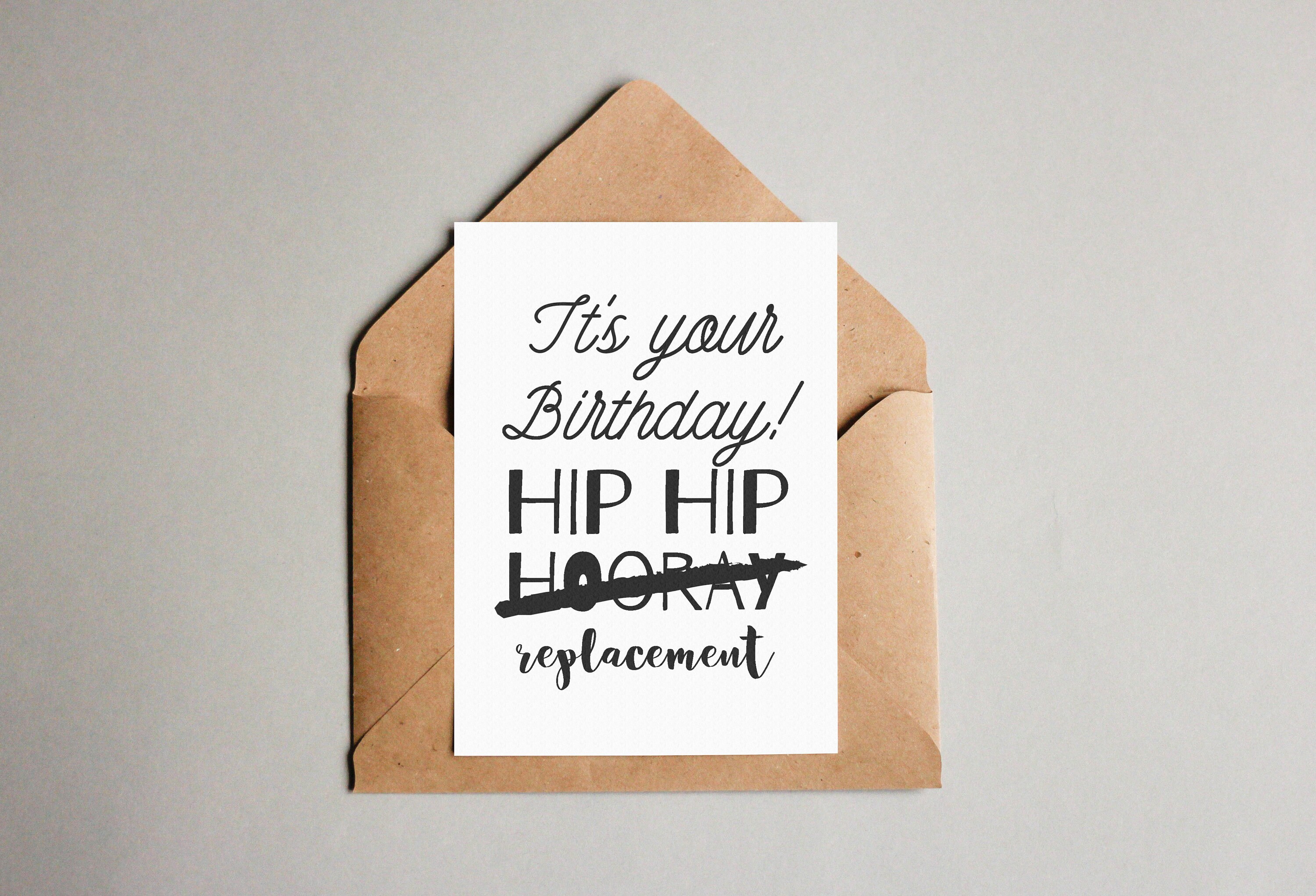 Happy Birthday Greeting Card, Funny Cheeky Postcard for Friends ...
