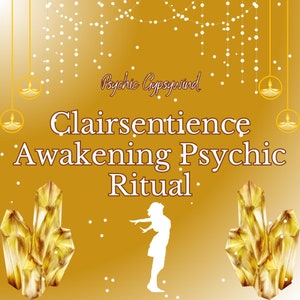 Clairsentience Awakening Psychic Ritual Awaken Your Souls - Etsy