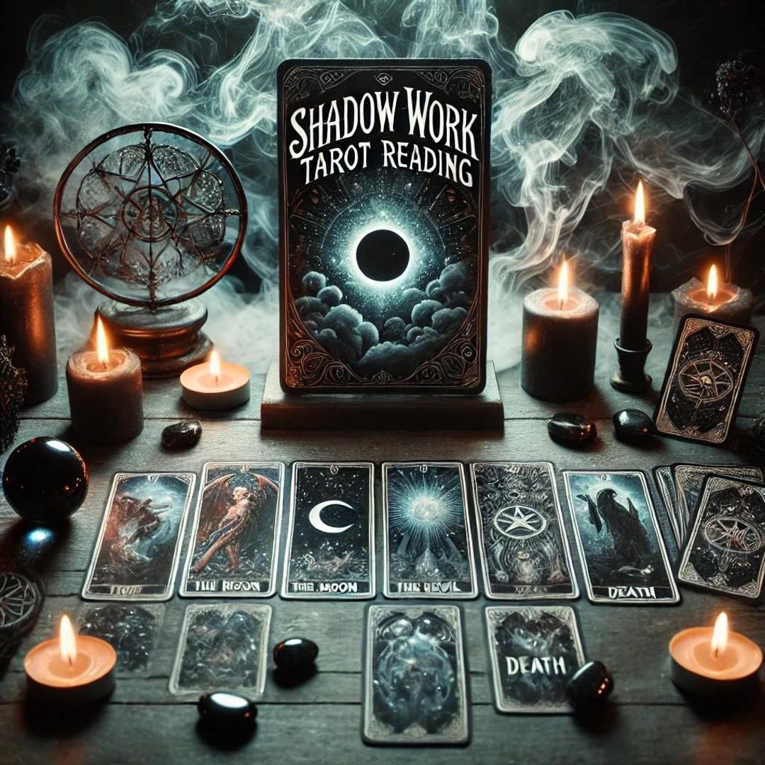 Shadow Work Tarot Reading | 5-card Spread for Self-discovery & Healing ...