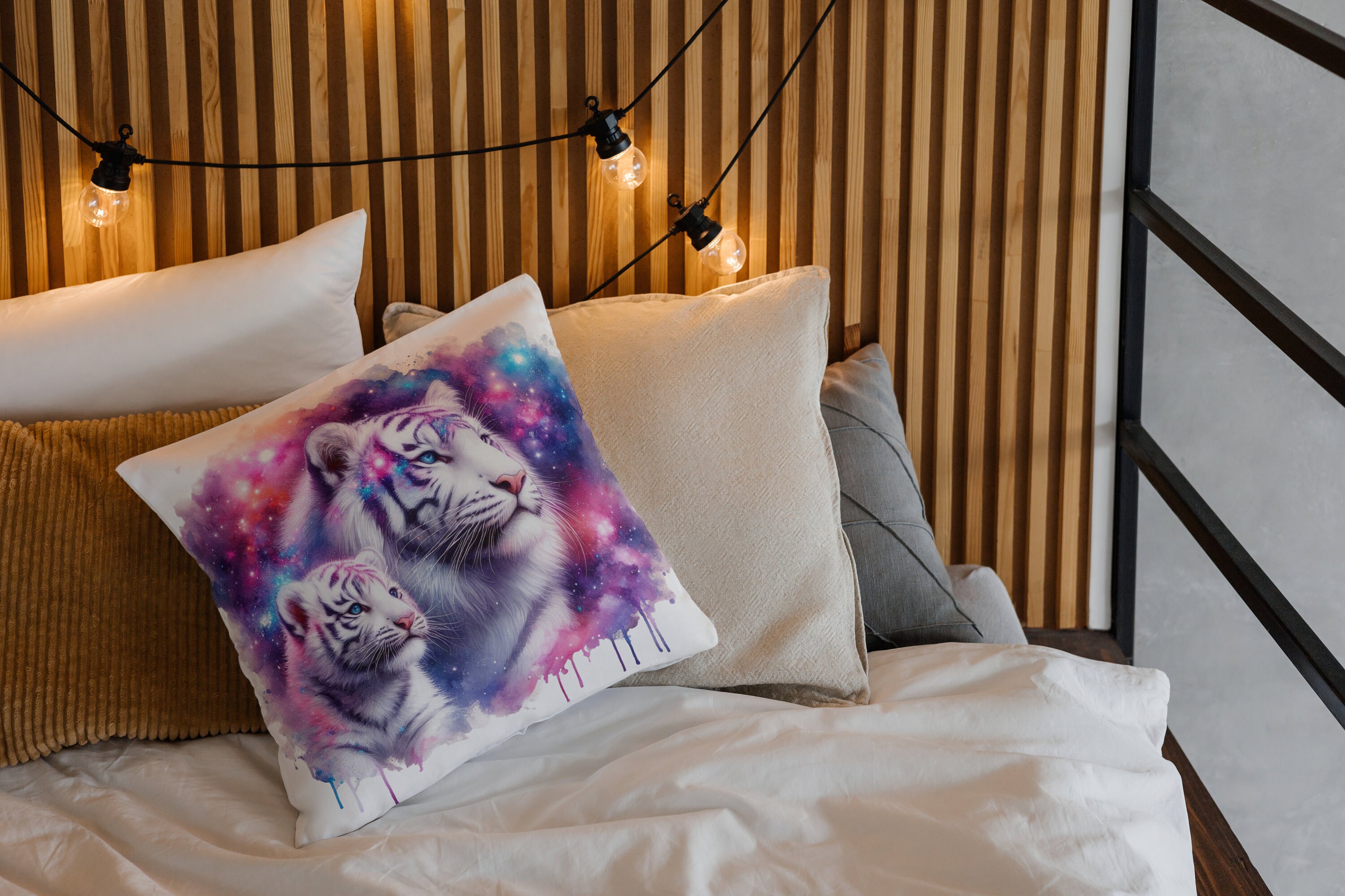 Universe Mother Tiger & Cub PNG Animal Protector Pleiadianguidance ...