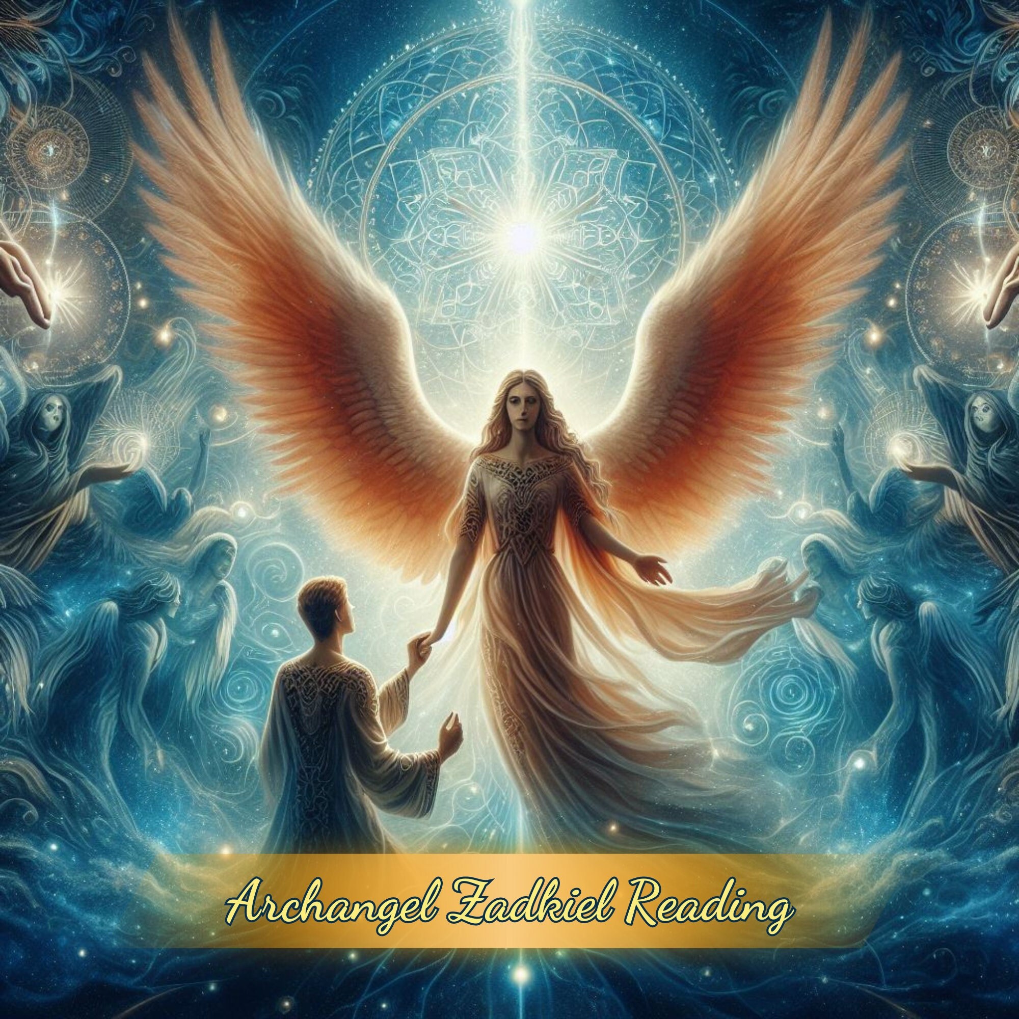 Channeled Messages From Archangel Zadkiel, Psychic Readings, Psychic ...