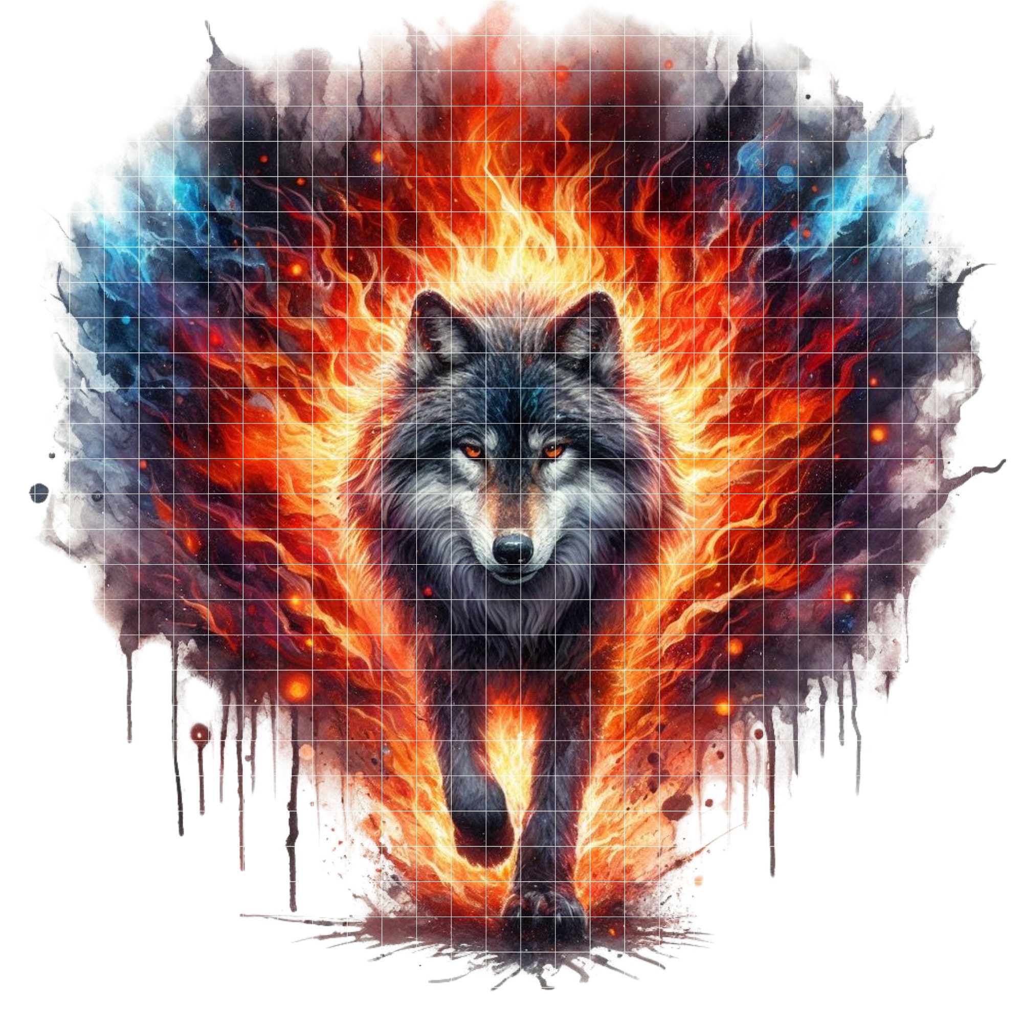 The Fire Wolf PNG | Wolf Graphics | Pleiadianguidance | Psychic ...