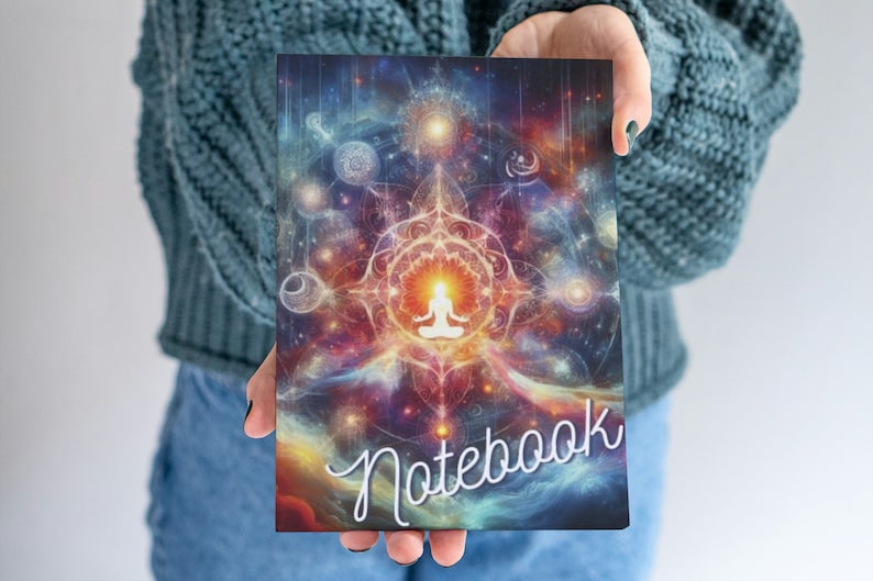 Spiritual Notebook 100 Pages Spiral Bound Psychic Readings Spiritual ...
