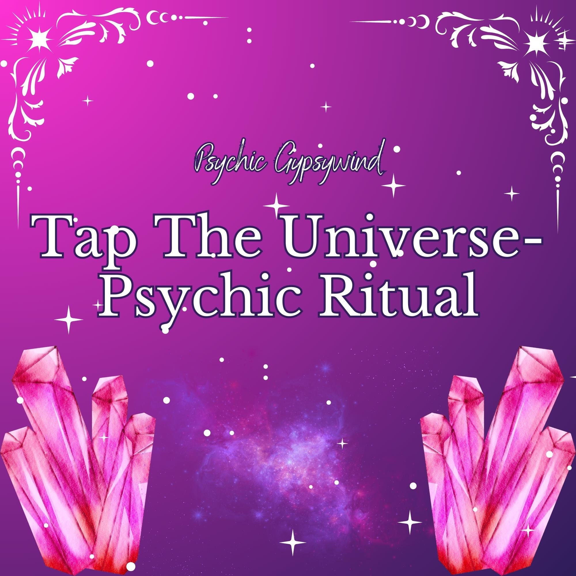Tap the Universe Psychic Ritual Awaken All Psychic Abilities Within ...