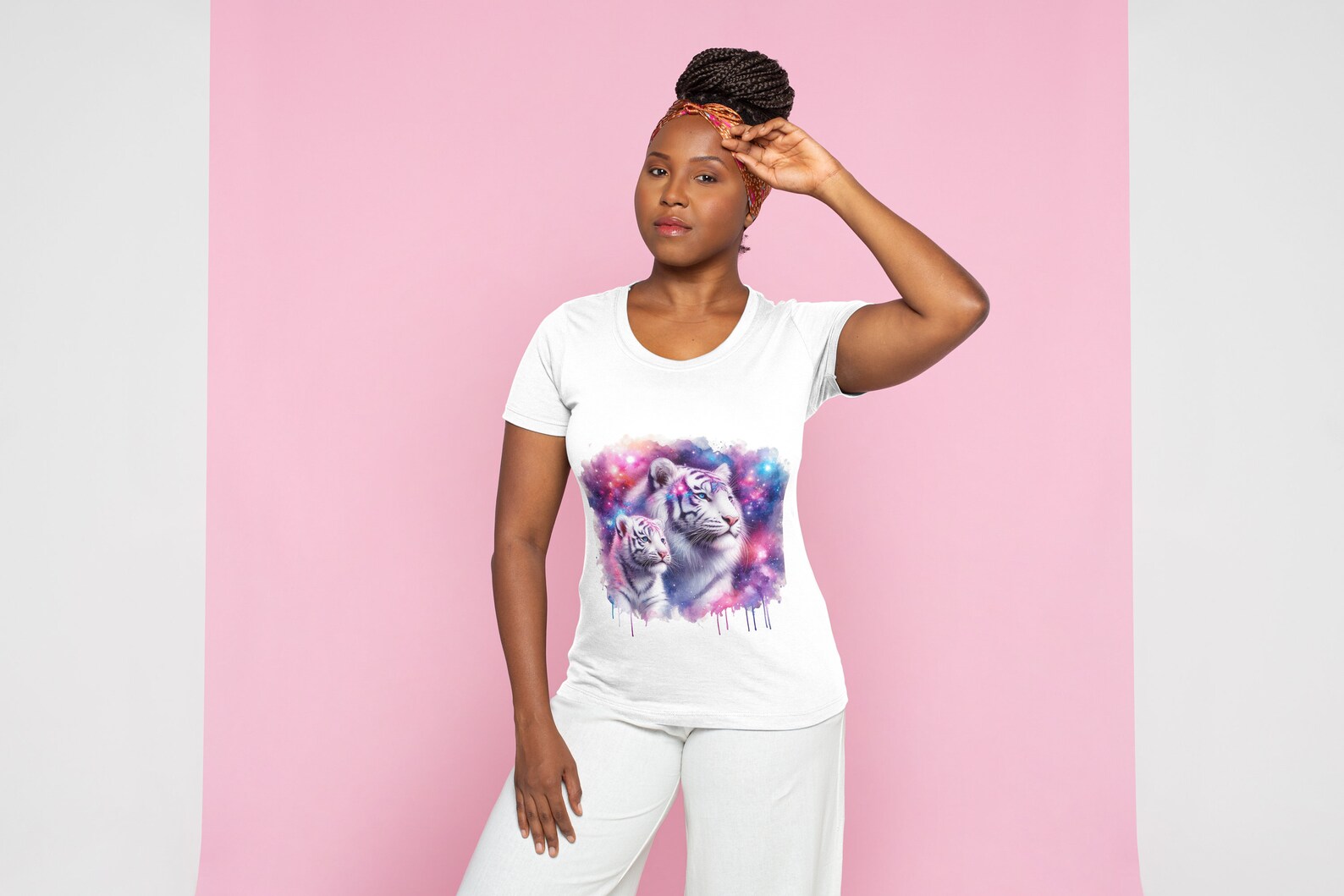 Universe Mother Tiger & Cub PNG Animal Protector Pleiadianguidance ...