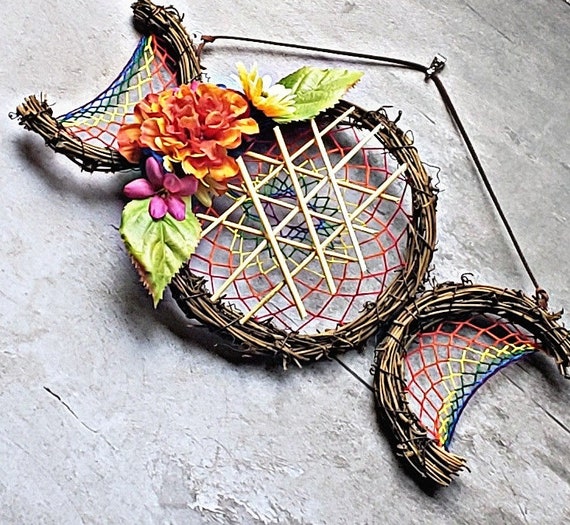 Home & Living Home Décor LGBTQ Pride Thurisaz Wreath Rune Wreath Viking ...