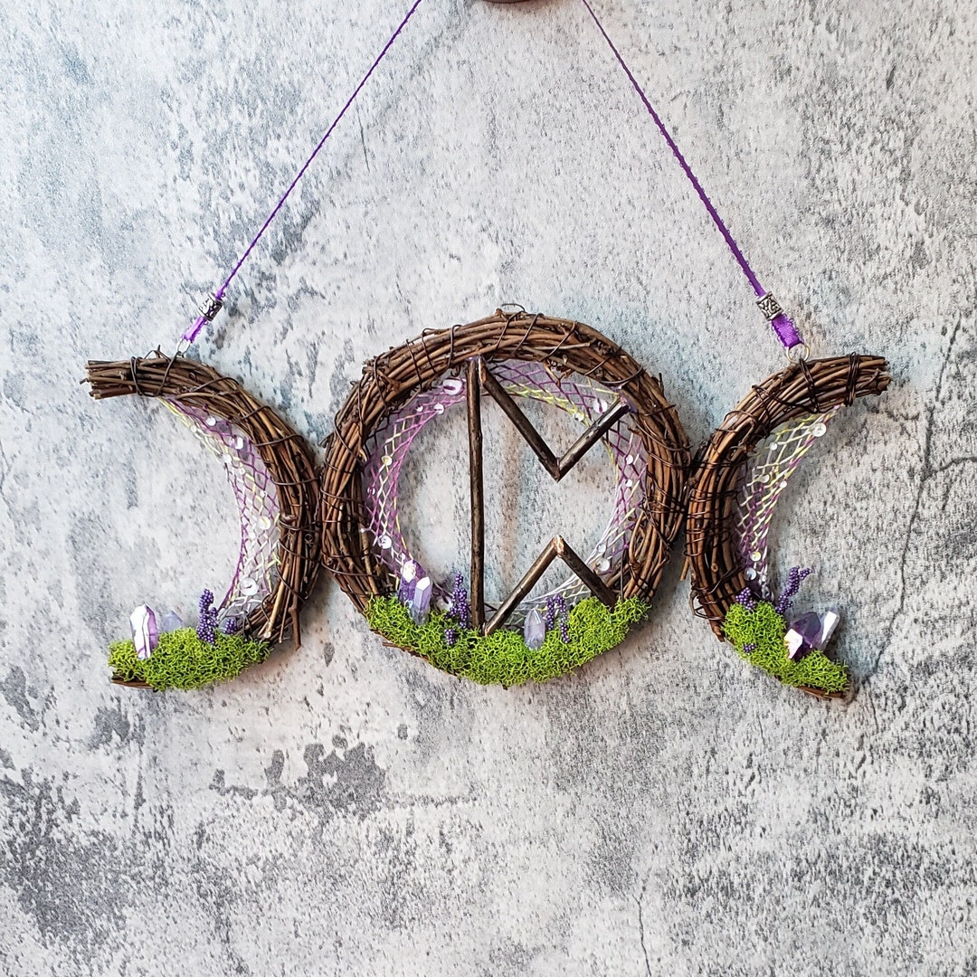 Ostara/beltane Perth Rune Wreath, Viking Wreath, Norse Wreath, Dream ...