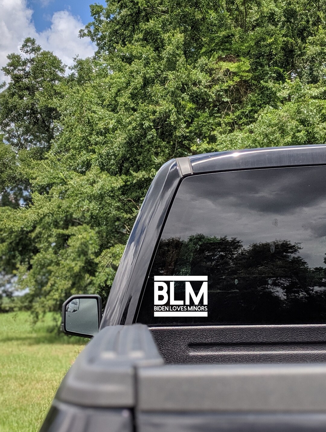 BLM Biden Loves Minors Car Vinyl Decal - Etsy
