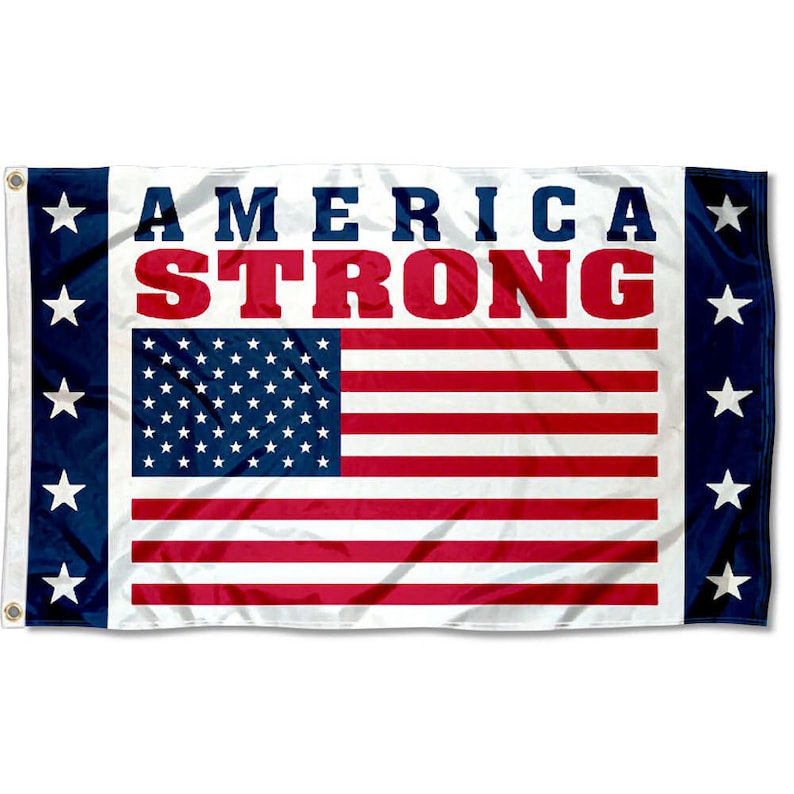 America Strong American Flag 3x5 High Quality - Etsy