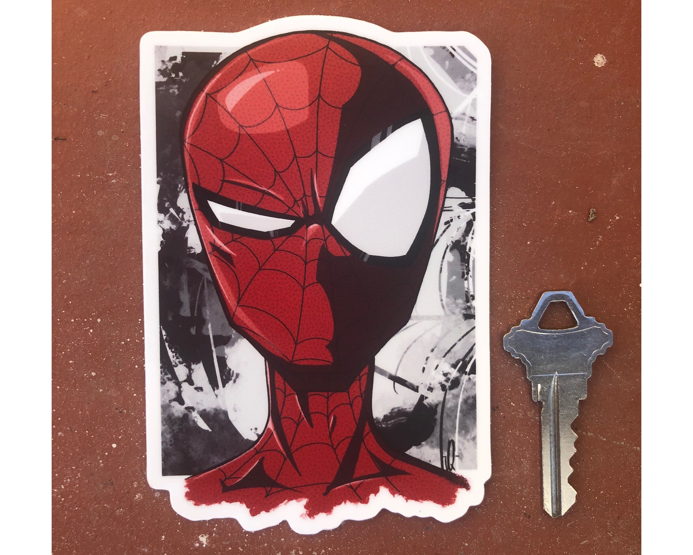 Large Vinyl Spider-man Sticker - Etsy