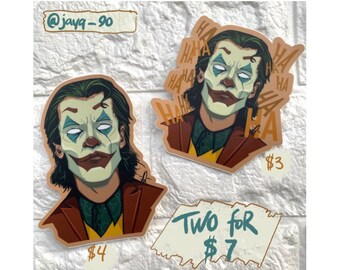 Joker Sticker - Etsy