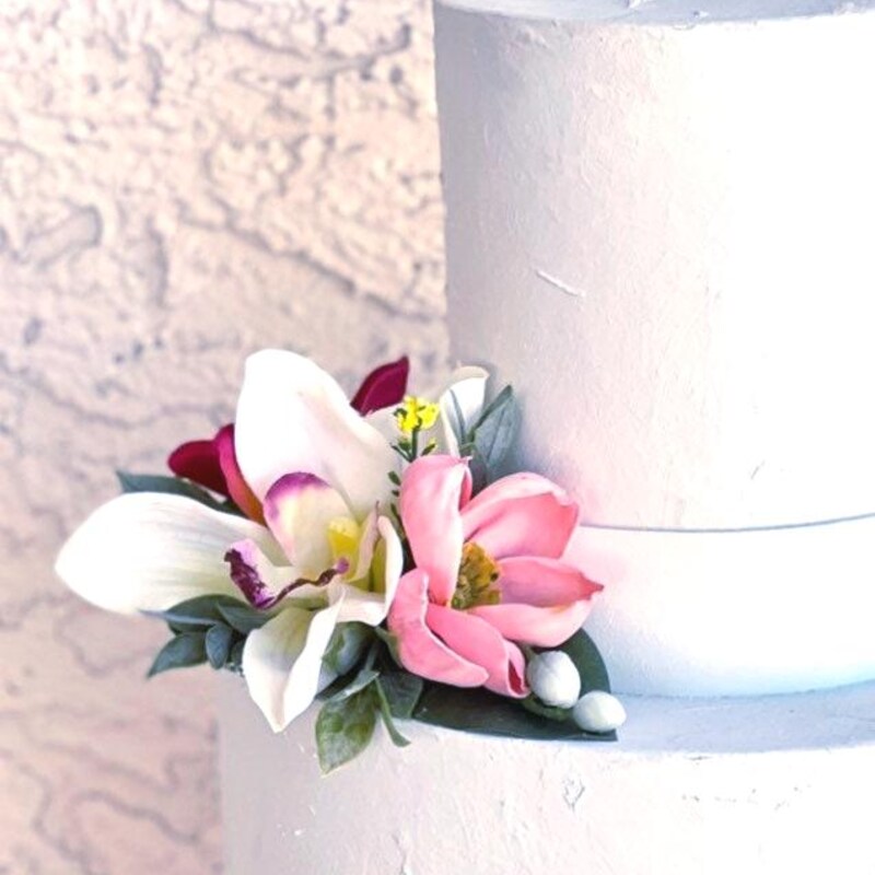 Orchid Cake Topper - Etsy